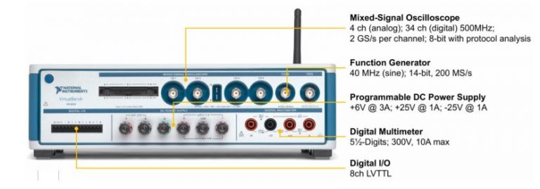 Thiết bị đo lường điện đa năng NI VirtualBench VB-8012
